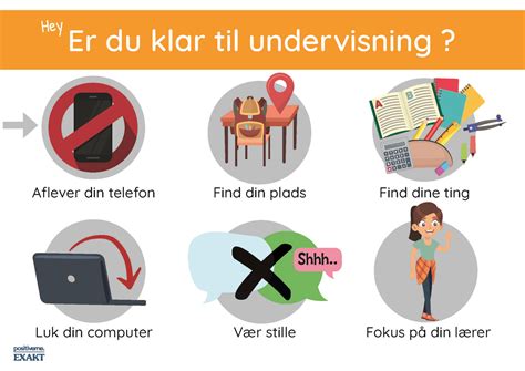 Ophæng Klar Til Undervisning Udskoling Og Mellemtrin Positiverne