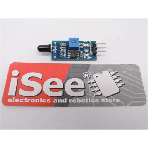 Jual Ir Infrared Flame Detection Fire Detector Sensor Api Module