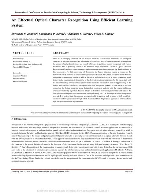 pdf english character recognition using robust back propagation