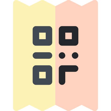 Qr Code Basic Rounded Flat Icon