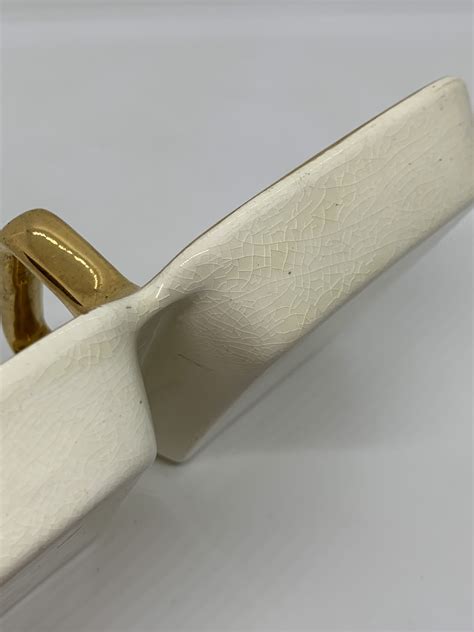 Vintage Empire England Handled Two Segment Dish 20x10cm Vintage Keepsakes