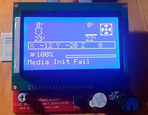 Bug Media Init Fail · Issue 24127 · Marlinfirmwaremarlin · Github