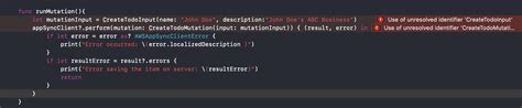 Api Swift File Not Generated Issue 1236 Aws Amplify Aws Sdk Ios