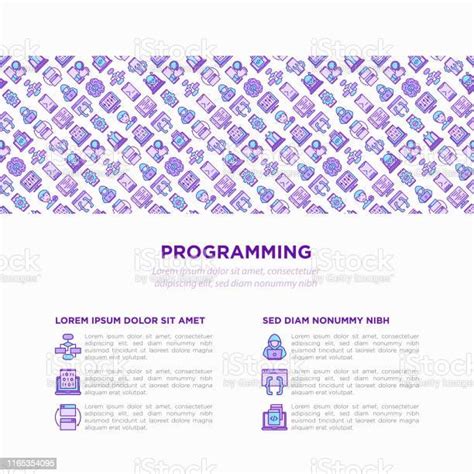 개발자 코드 알고리즘 기술 지원 프로그램 설정 포팅 편집 앱 테스트 최적화 얇은 라인 아이콘프로그래밍 개념 벡터 일러스트레이션