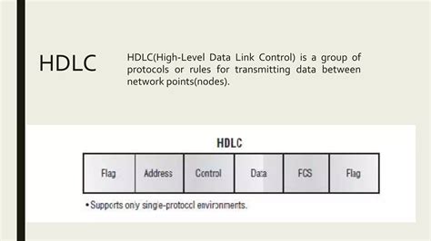 Hdlc And Point To Point Protocol Pptx