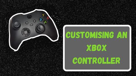 Customizing An Xbox Controller Youtube