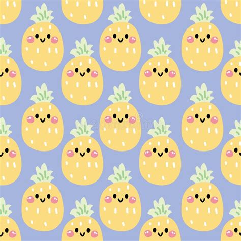 Cute Pineapple Pattern Stock Illustrations 7 378 Cute Pineapple Pattern Stock Illustrations