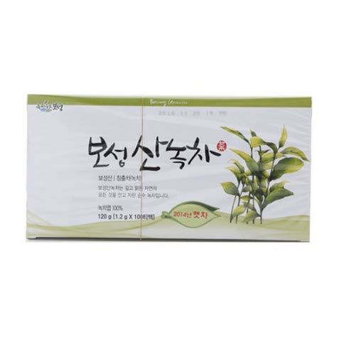 대한다업 보성 산 녹차 12g 100티백 1개 에누리 가격비교