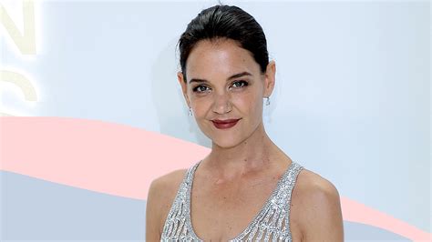 Katie Holmes Layered Mini Dress Over Baggy Jeans Like True Y2k Celeb