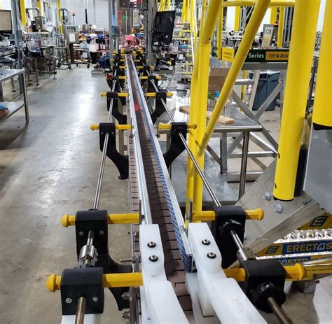 Easy Adjustable Conveyor Guide Rails And Bottle Automated Septimatech