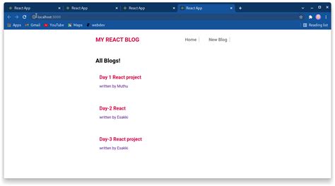 GitHub EsakkiMuthu Dev Dev Blog Using React Js