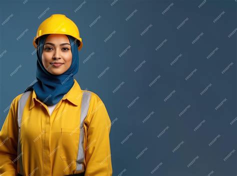 Premium Ai Image Muslim Female Architect Architect Are Planning New Project Muslim Female