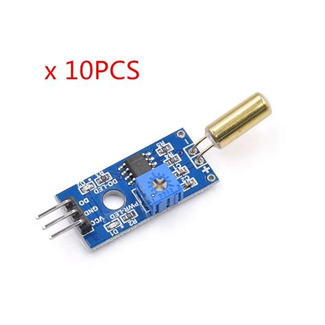 PCS Golden SW D SW D Angle Sensor Module Ball Switch Tilt Sensor Module In Electronics