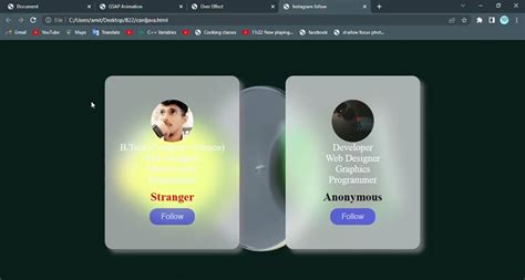 Amit Kumar On Linkedin I Have Designed A Instagram Following Request Clone Using Frontend The