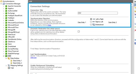 Csv Integration