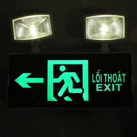 Strobe Light Warning Light LED Emergency Exit Sign Vicedeal