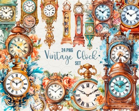 Wall Clocks Clipart