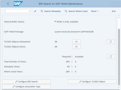 How To Recover Objects Not Visible Within Infoarea Sap Community