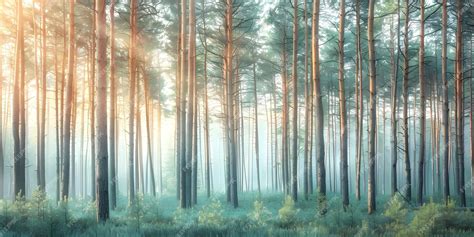 Detailed Image Of Forest Highlighting Trees Role In Carbon