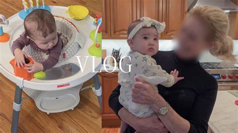 🇺🇸육아 Vlog 미국인 시부모님댁으로 놀러가기 6개월 아기 점퍼루 구매 이유식 땅콩 알레르기 테스트 Youtube
