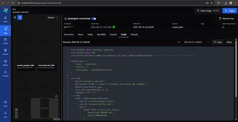Airflow Postgresql Docker Windows Dataengineering Opensource