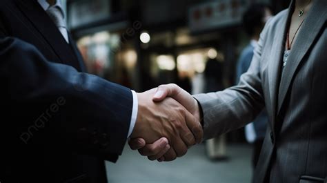 두 사업가가 건물 밖에서 악수하고 있다 악수하는 사업가와 사업가 고화질 사진 사진 양복 바지 배경 일러스트 및 사진 무료 다운로드 Pngtree