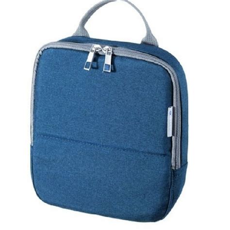 파우치 스탠드 가방 속가방 회사 수납 정리 S 블루 티몬