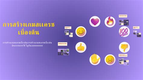 Introduction To Scratch Game Development By พีรพงค์ จีนเจริญ On Prezi