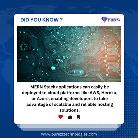 Purezza Technologies On Linkedin Purezzatechnologies Mernstack Clouddeployment Techinnovation