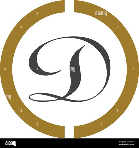 Vector Illustration Letter D Stock Vector Image Art Alamy