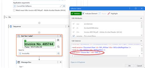 Get Text Activity Is Printing The Wrong Output From The Pdf File