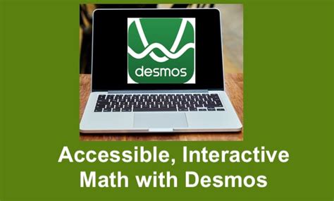 Accessible Interactive Math With Desmos Perkins School For The Blind