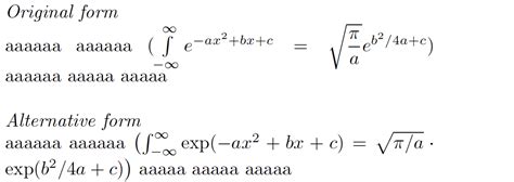 Formatting How To Prevent Inline Math Equation From Being Stretched TeX LaTeX Stack Exchange