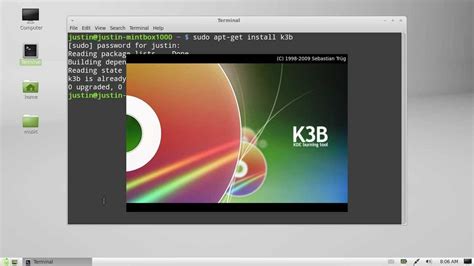 how to burn cds and dvds on linux mint 13 youtube