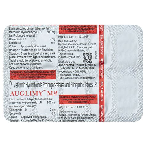 Auglimy M2 Tablet Uses Side Effects Price Apollo Pharmacy