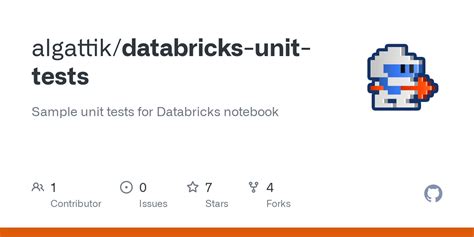Github Algattikdatabricks Unit Tests Sample Unit Tests For