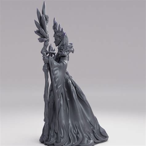 Hot Goblin Winter Eladrin Ttrpg Miniature Hot Goblin