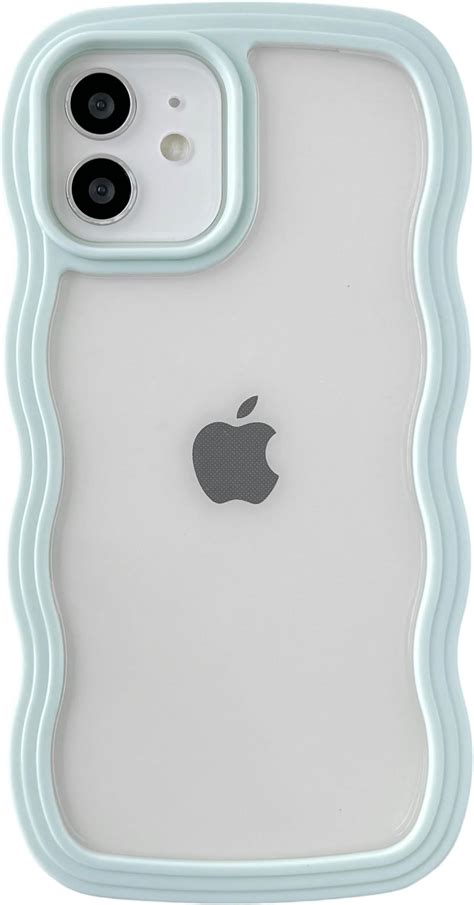 Dumkery Cute Case Compatible With Iphone 7 Case Curly Wave
