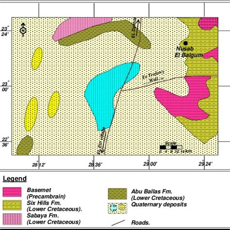 Pdf Structural Impact On The Groundwater Occurrence In The Nubia Sandstone Aquifer Using