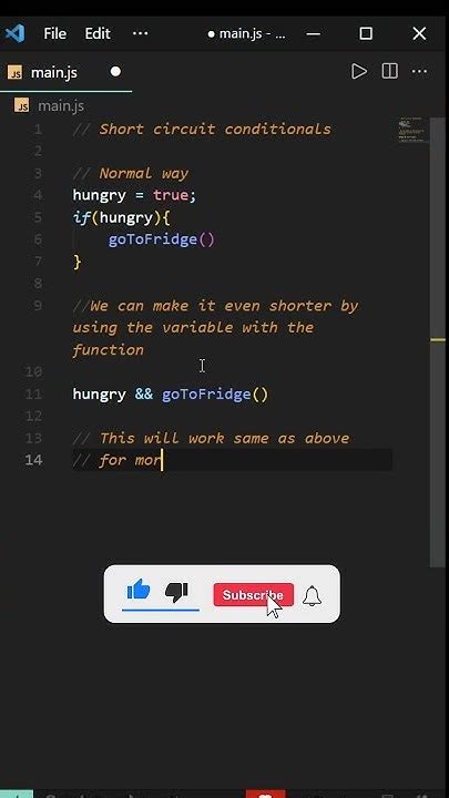 Short Circuit Conditionals In Javascript Shorts Coding Programming Webdevlopment Js