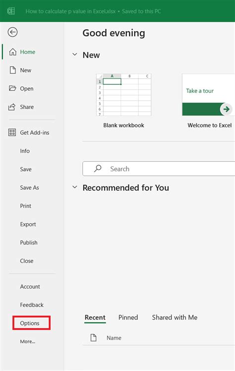 How To Calculate P Value From T Test In Excel Myexcelonline