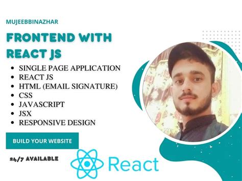 A Responsive Website With React Upwork