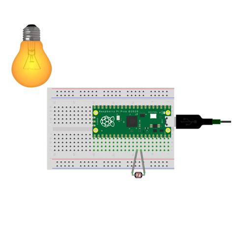 Ldr Light Sensor On Raspberry Pi Pico •