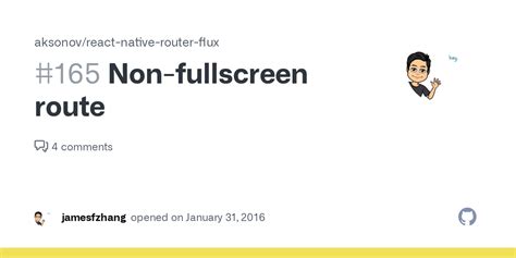 Non Fullscreen Route Issue Aksonov React Native Router Flux Github