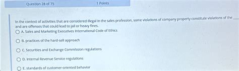 Solved Question 28 ﻿of 751 ﻿pointsin The Context Of