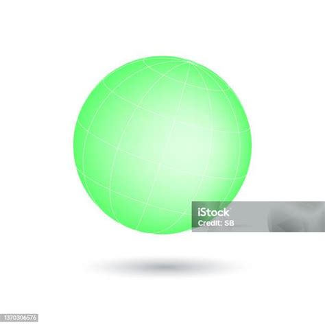 라인3d 그린 글로브 벡터 그림입니다 0명에 대한 스톡 벡터 아트 및 기타 이미지 0명 3차원 형태 구 Istock