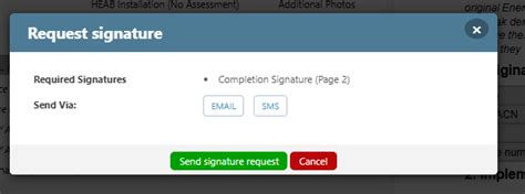 Form Signing Request Dataforce Documentation