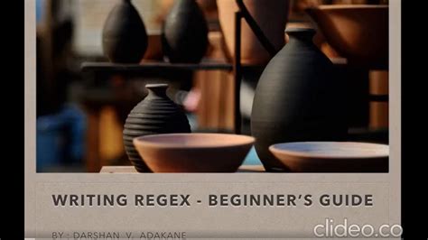 Regex Tutorial Youtube