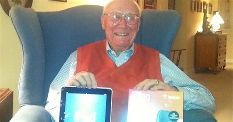 My 89 Year Old Grandfathers Reaction To Getting An Ipad And A Wireless