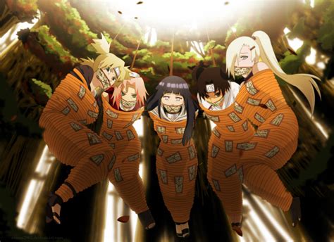 Commission Naruto Girls By Annria2002 On Deviantart